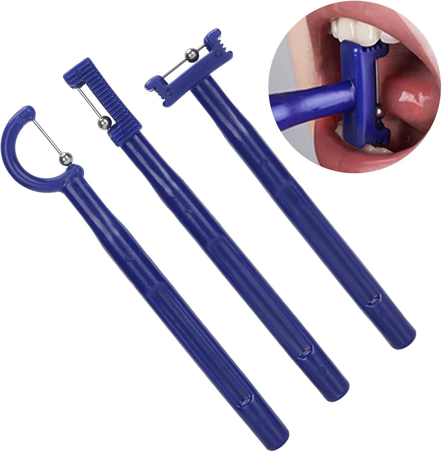 3-Part Tongue-Tip Exercise Device - Improve Mouth Muscle Strength ...
