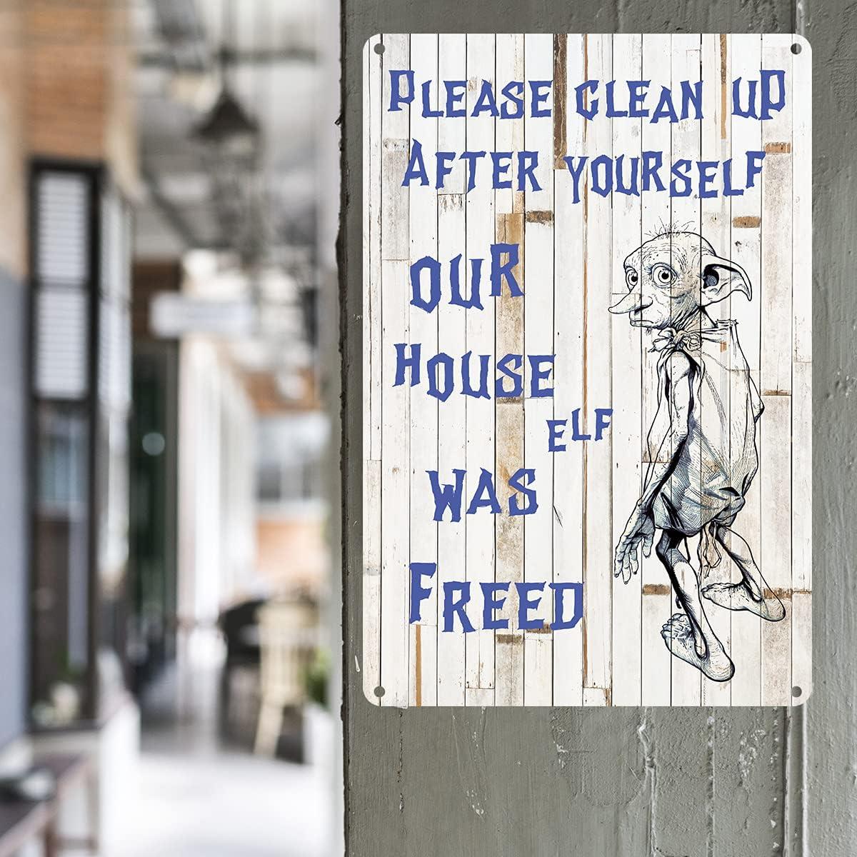 Please Clean Up After Yourself Sign