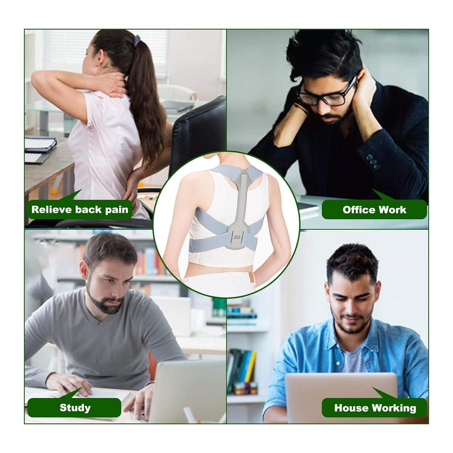 Posture Corrector for Women - Invisible Back Brace for Hunching ...