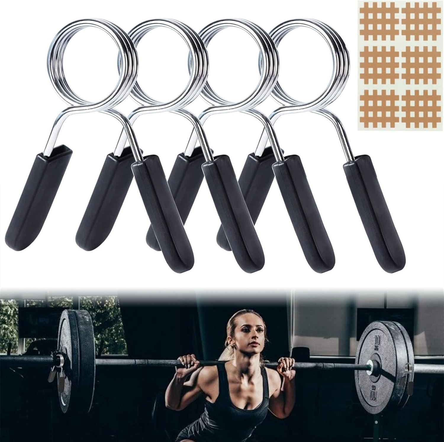 Karells Feather Fister Dumbbell Closures - 4 Pack Spring Lock Weight ...