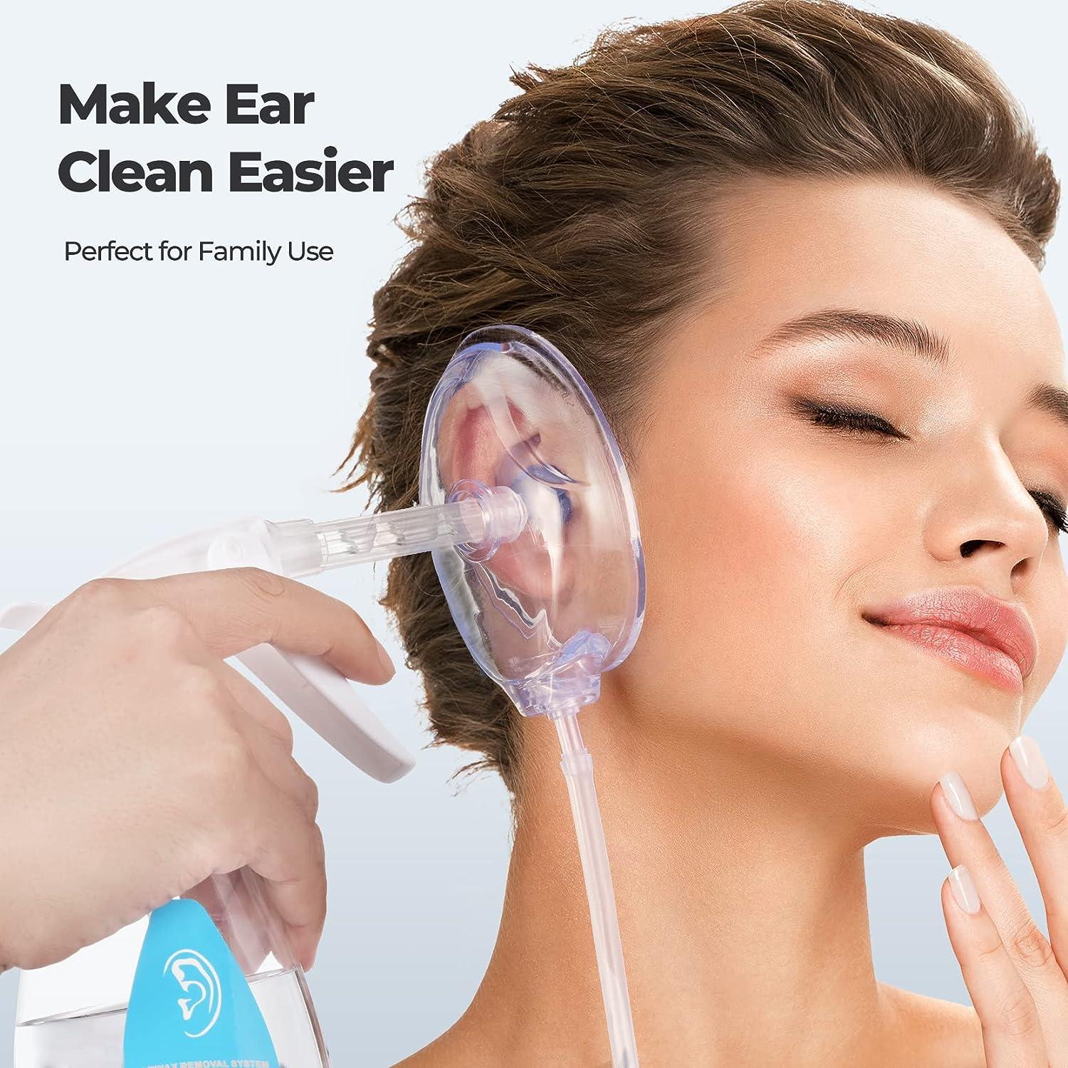 Ear Wax Removal Kit with Innovative Ear Muff & Syringes - Safe ...
