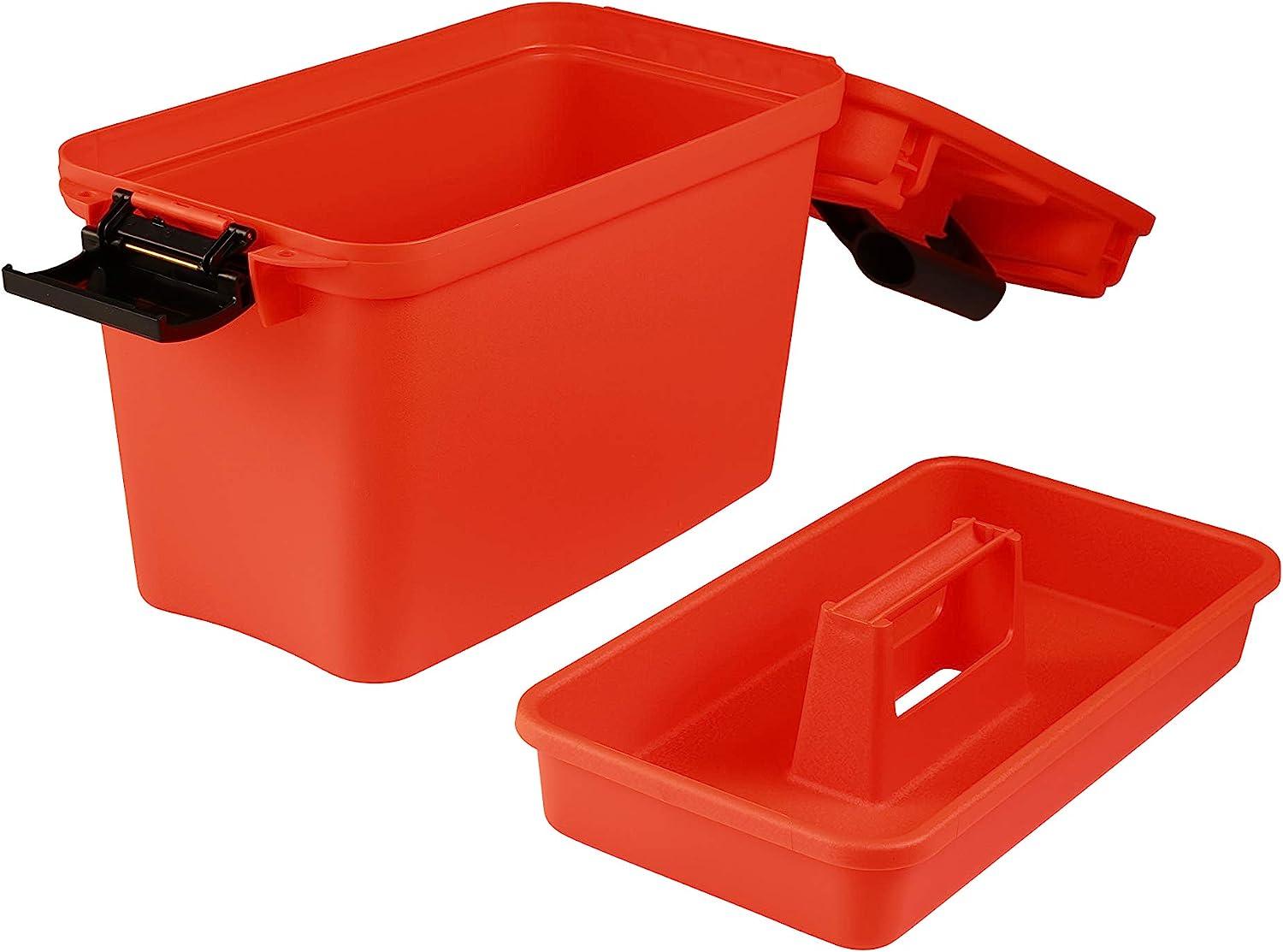 Attwood 11834-1 Boater's Box Bright Safety Orange | Buy Now with ...