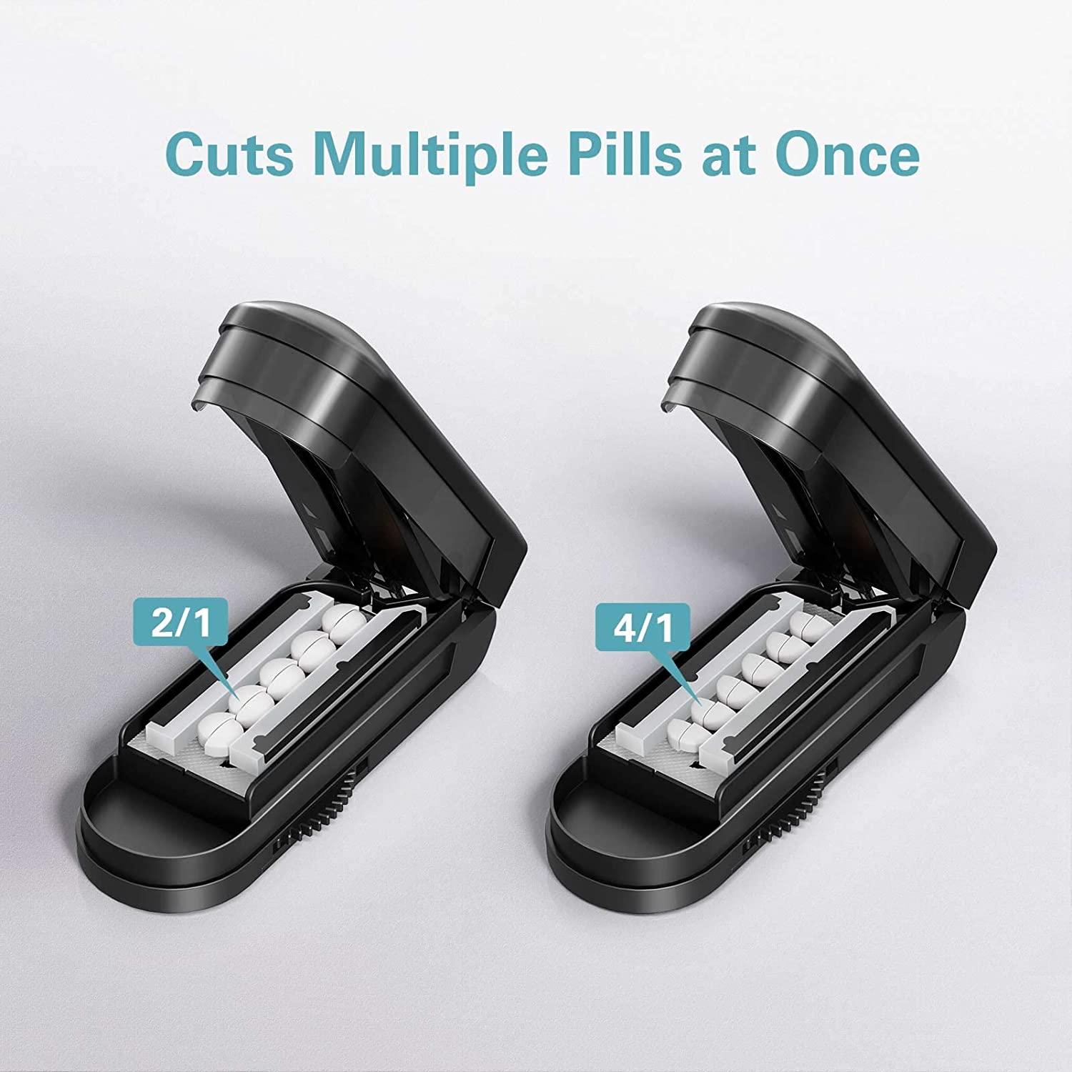 DEPAD Adjustable Multiple Pill Cutter for Small Pills - Stainless Steel ...