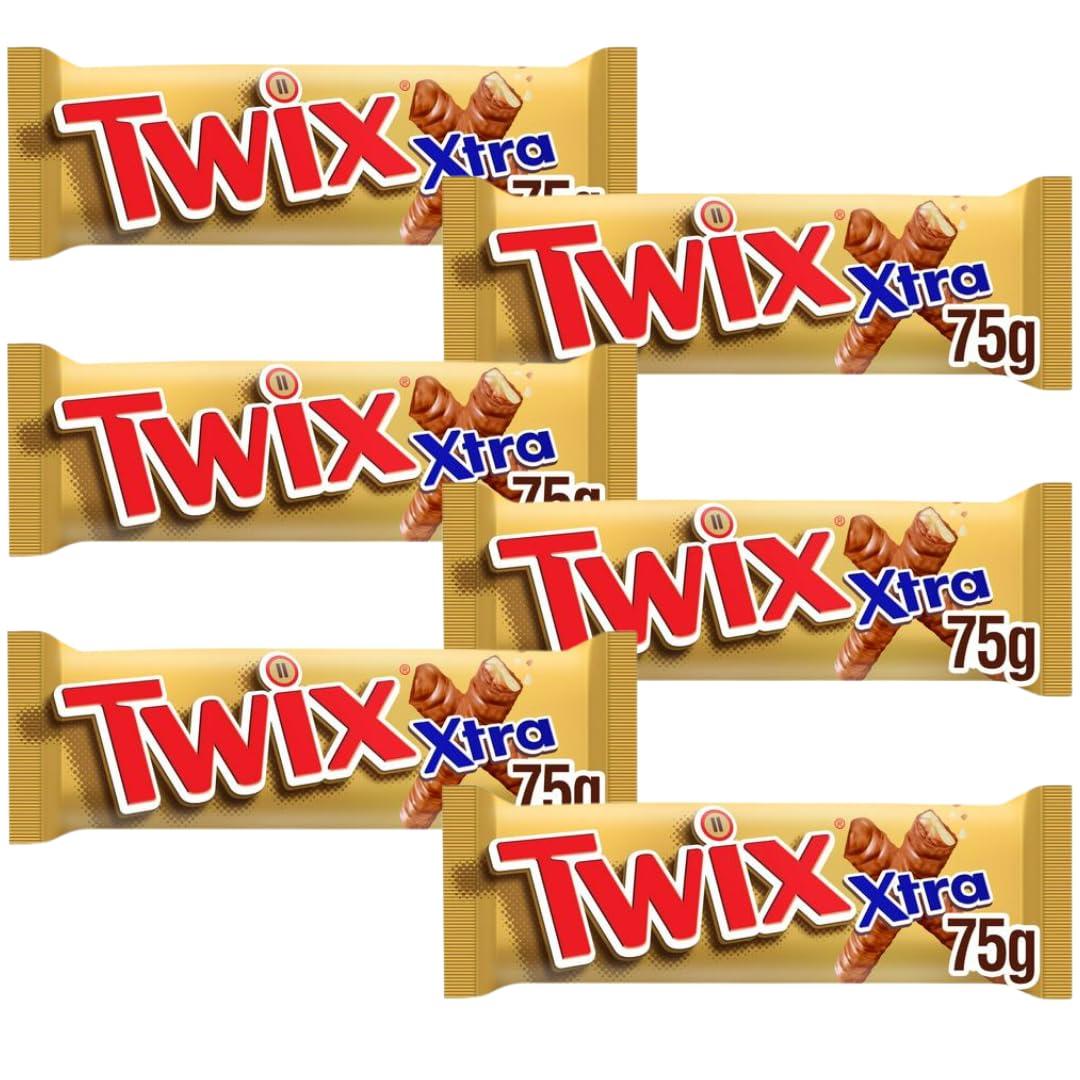 Chocolate Biscuit Bundle With Twix Xtra Chocolate Biscuit Twin Bars 75g ...