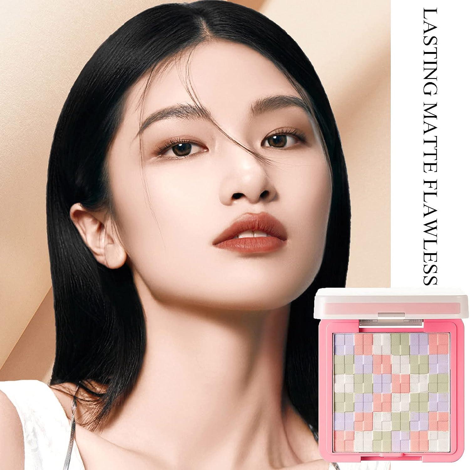 Matte Setting Powder for Long-lasting Oil Control and Color Correction ...