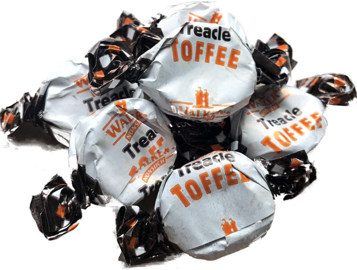 Walkers Toffee 1.25kg Victorian Style Jar Traditional Retro Sweet Shop ...