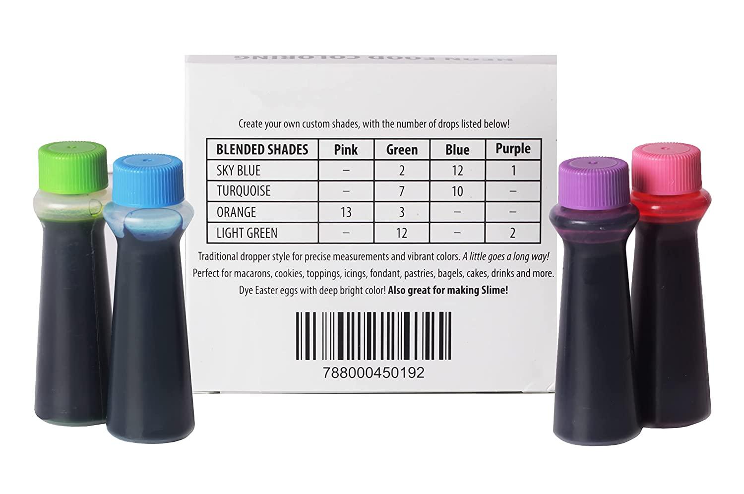 Candlewood Pantry B. Sprinklin Liquid Food Coloring Kit - 8 Bottles 0 ...