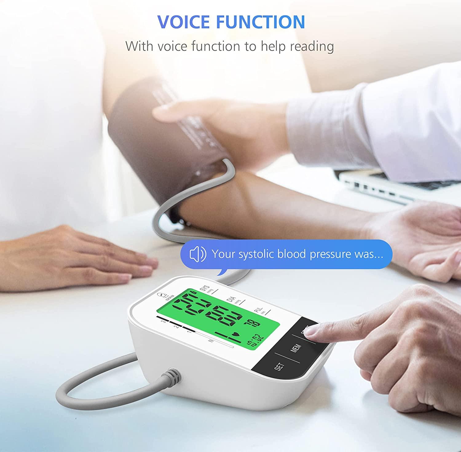 Comfier Arm Blood Pressure Monitor with Irregular Heartbeat Detection ...