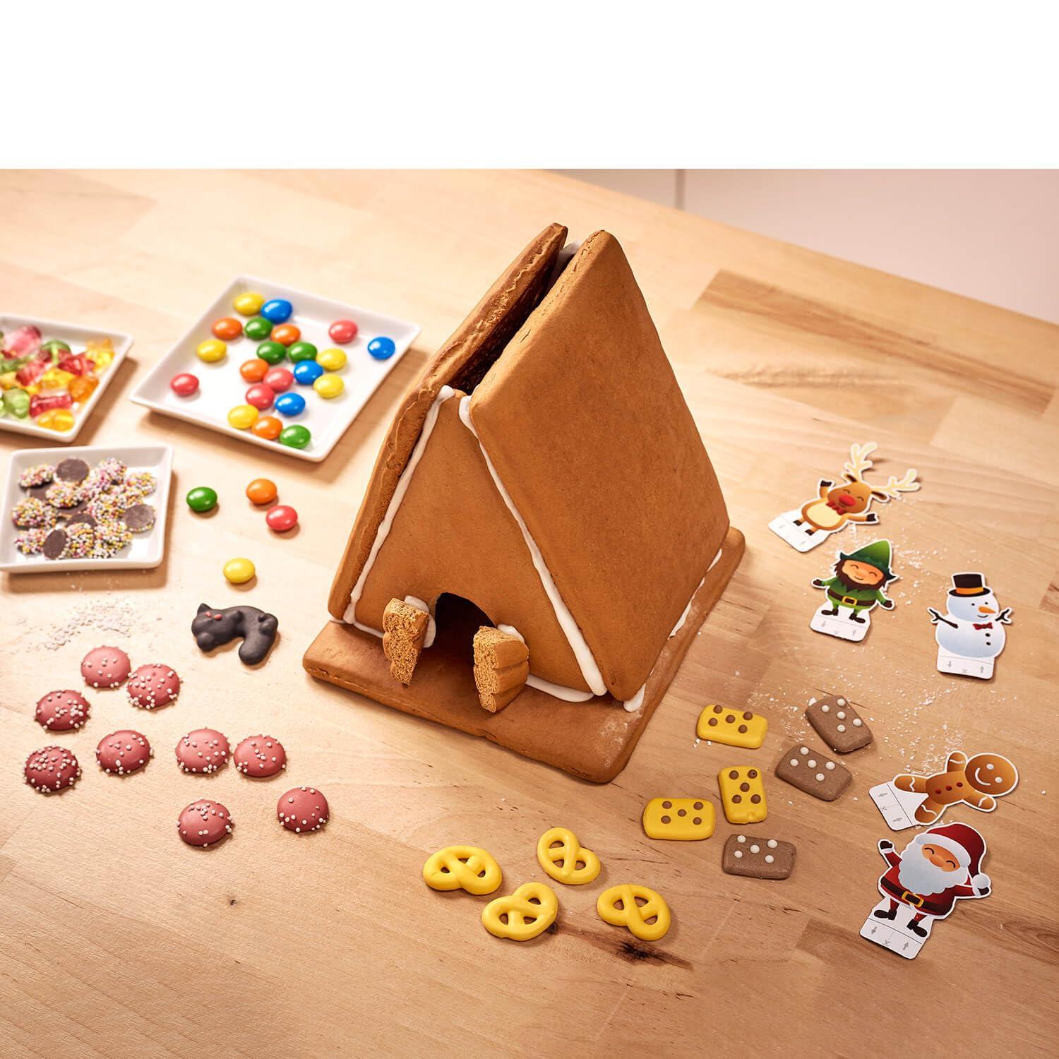 Dr. Oetker Gingerbread House Kit - DIY 403g (Pack of 2) | International ...