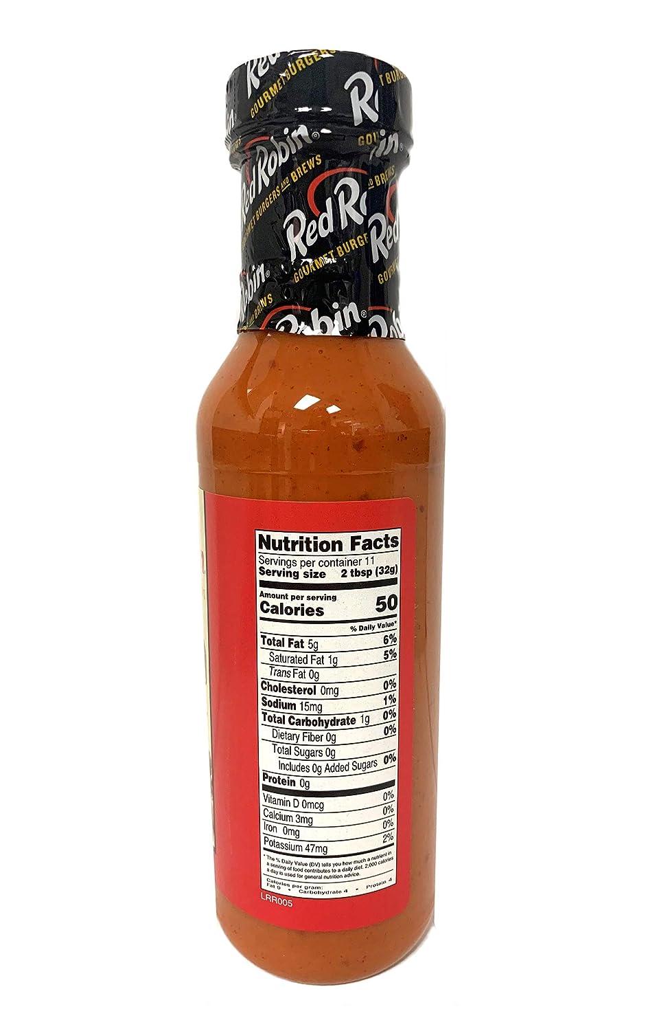 Red Robin Buzzard Sauce 13 Fl Oz - Spicy & Tangy Condiment for Savory ...