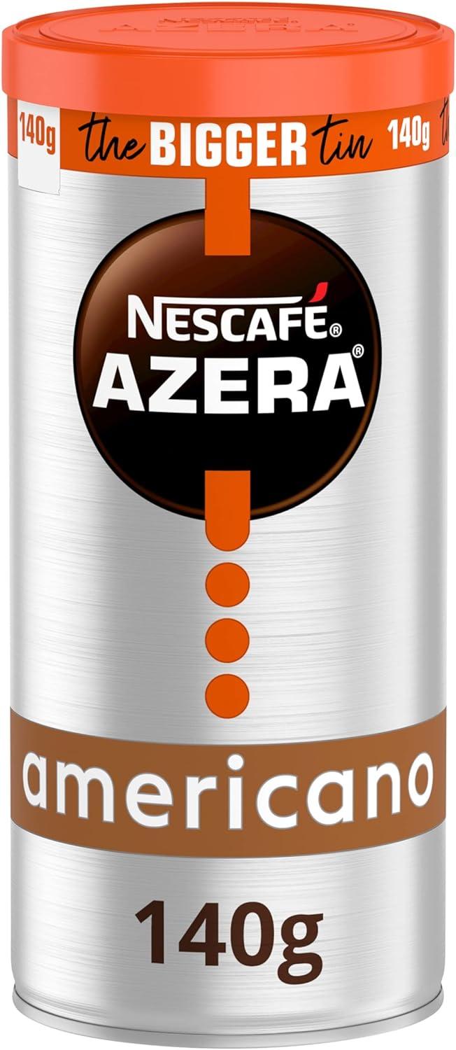 Nescafe Azera Americano Instant Coffee 140g (Pack of 6) & Azera ...