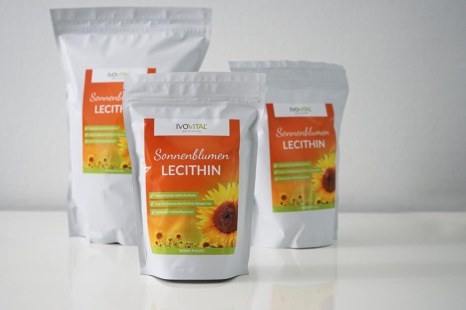 Buy Sunflower Lecithin Powder IVOVITAL | Allergen-Free & GMO-Free ...