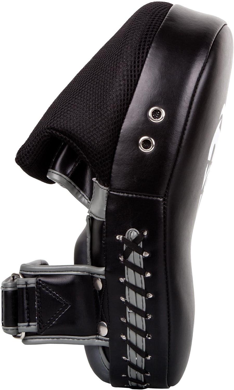 Venum Elite Big Focus Mitts - Black/White | One Size - Premium MMA ...