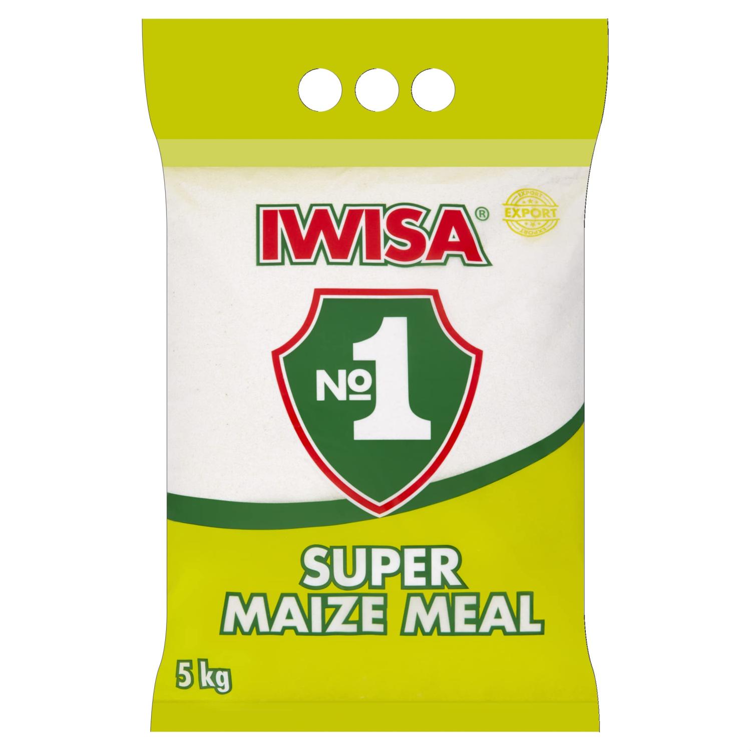 Iwisa Maize Super Maize Meal 5kg - Premium Quality South African Maize ...