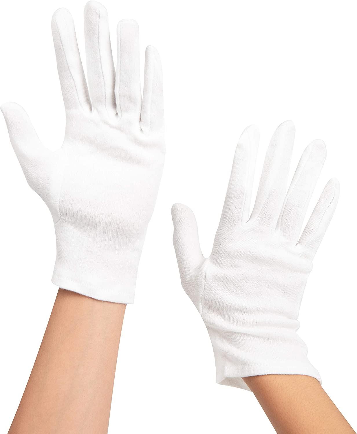 Organic Cotton Eczema Gloves for Dry Sensitive Skin - 6 Pairs ...