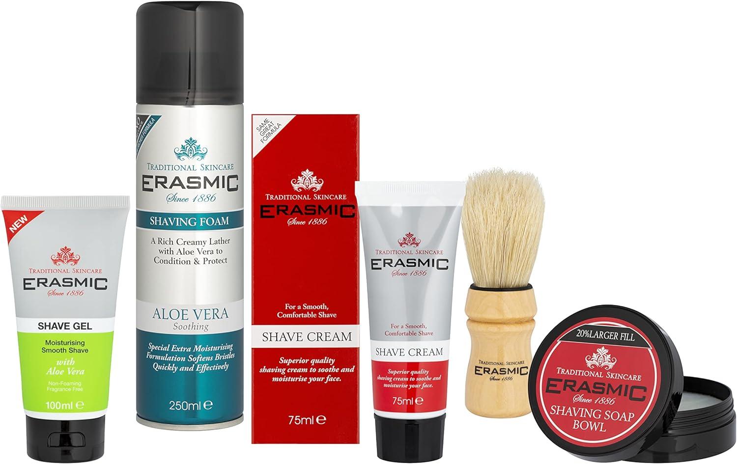 Erasmic Moisturising Aloe Vera Shave Gel 100ml | Smooth Shaving ...