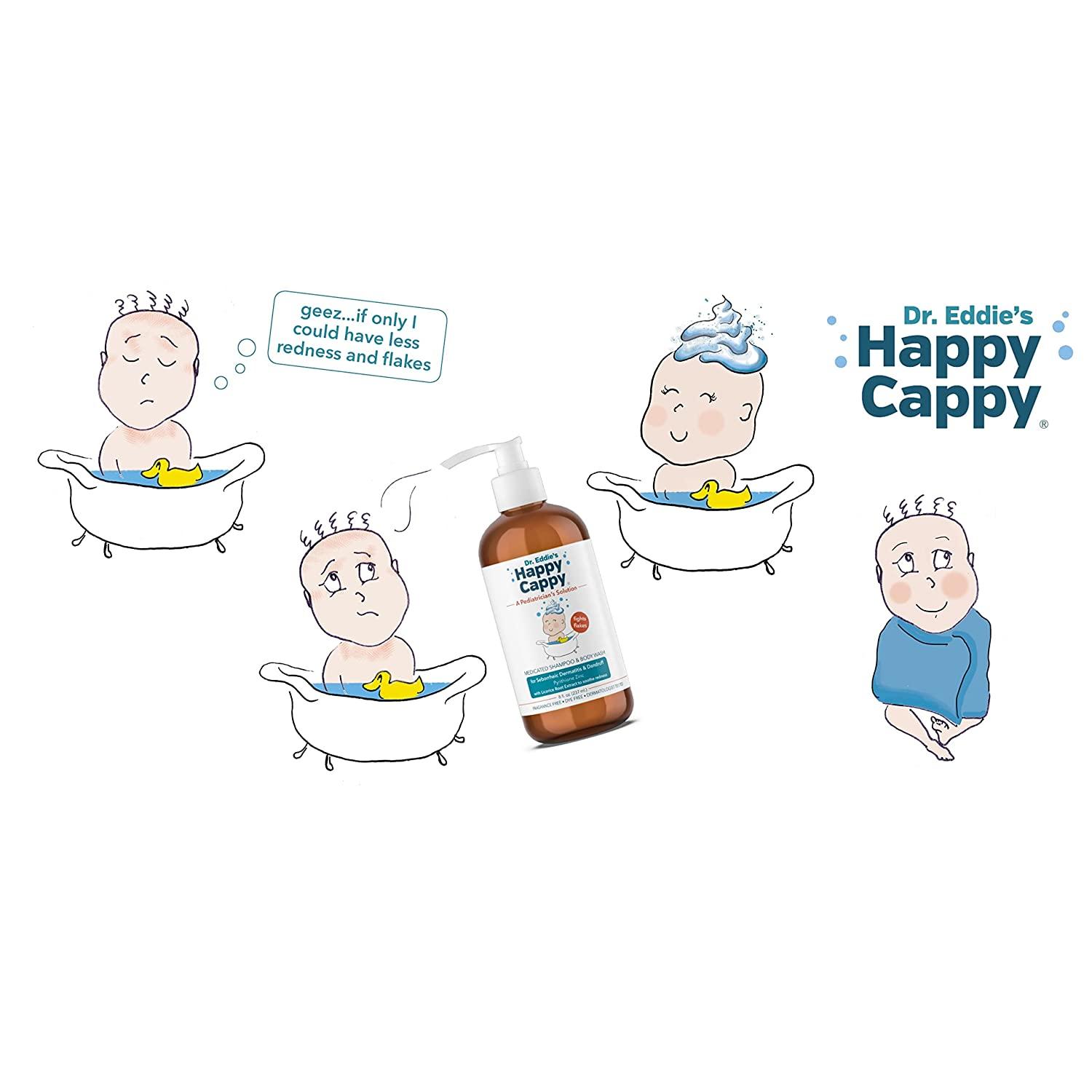 Dr. Eddie's Happy Cappy Medicated Shampoo for Children - Treats ...