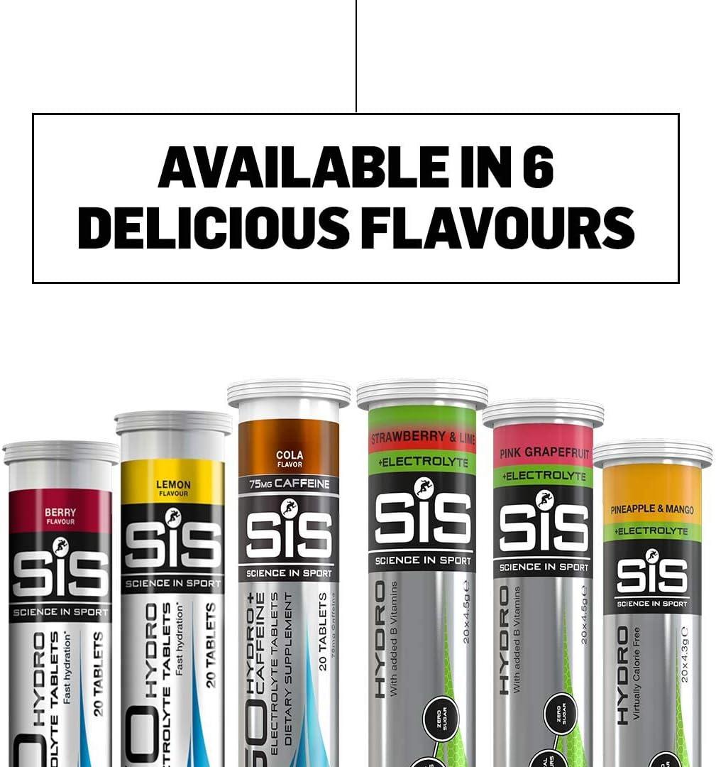 SIS Hydro Hydration Tablets Lemon Flavour | Gluten-Free & Zero Sugar ...