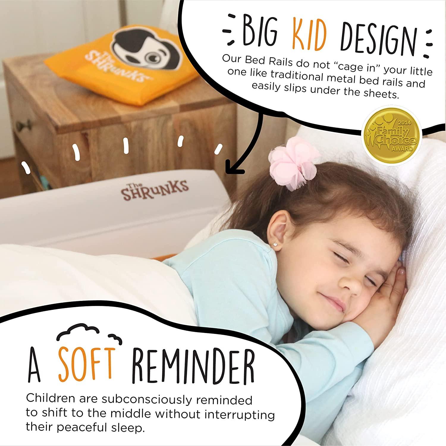 Shrunks 2-Pack Inflatable Bed Rail for Toddlers, Kids, Adults & Elderly ...