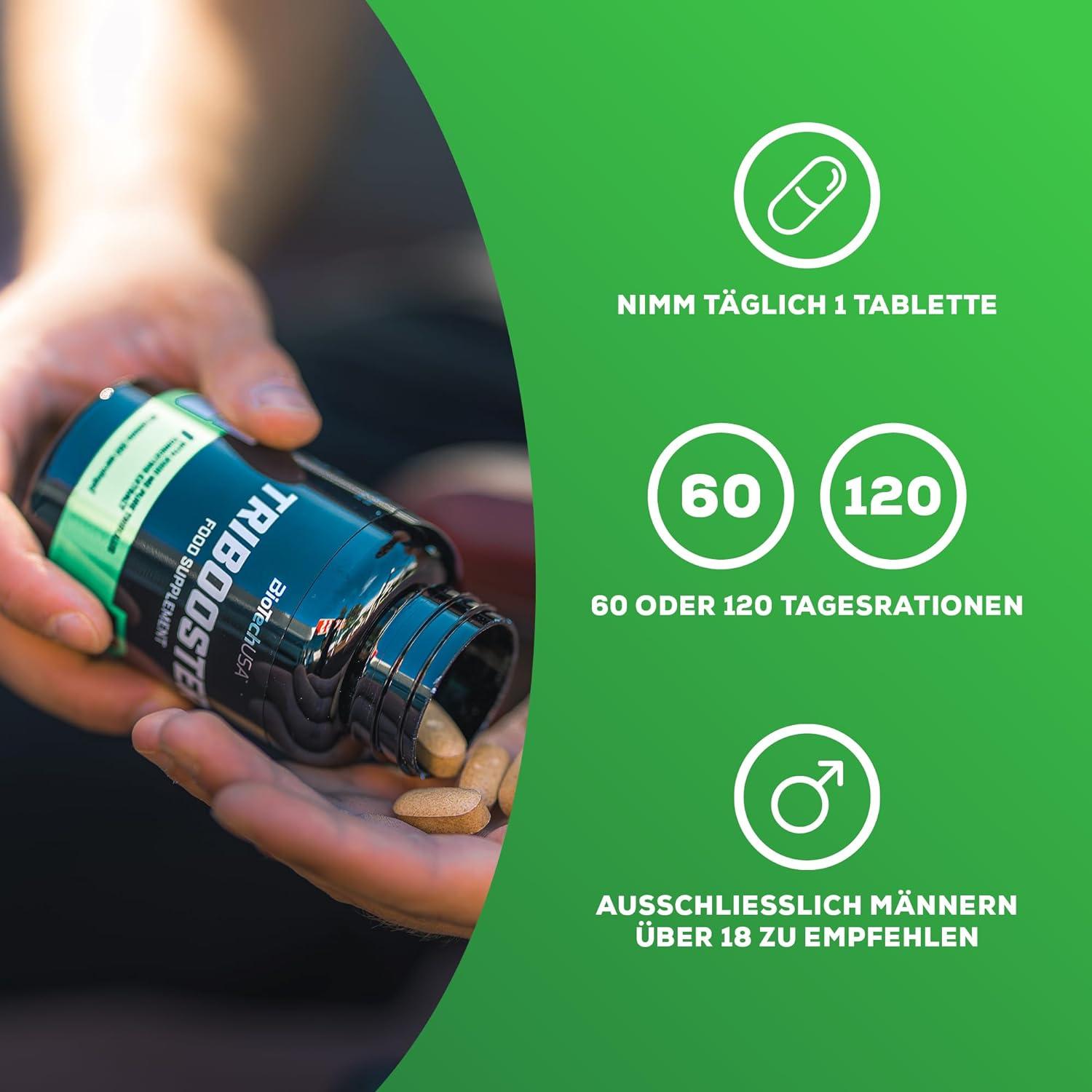BioTechUSA Tribooster - Dietary Supplement with Tribulus Terrestris ...