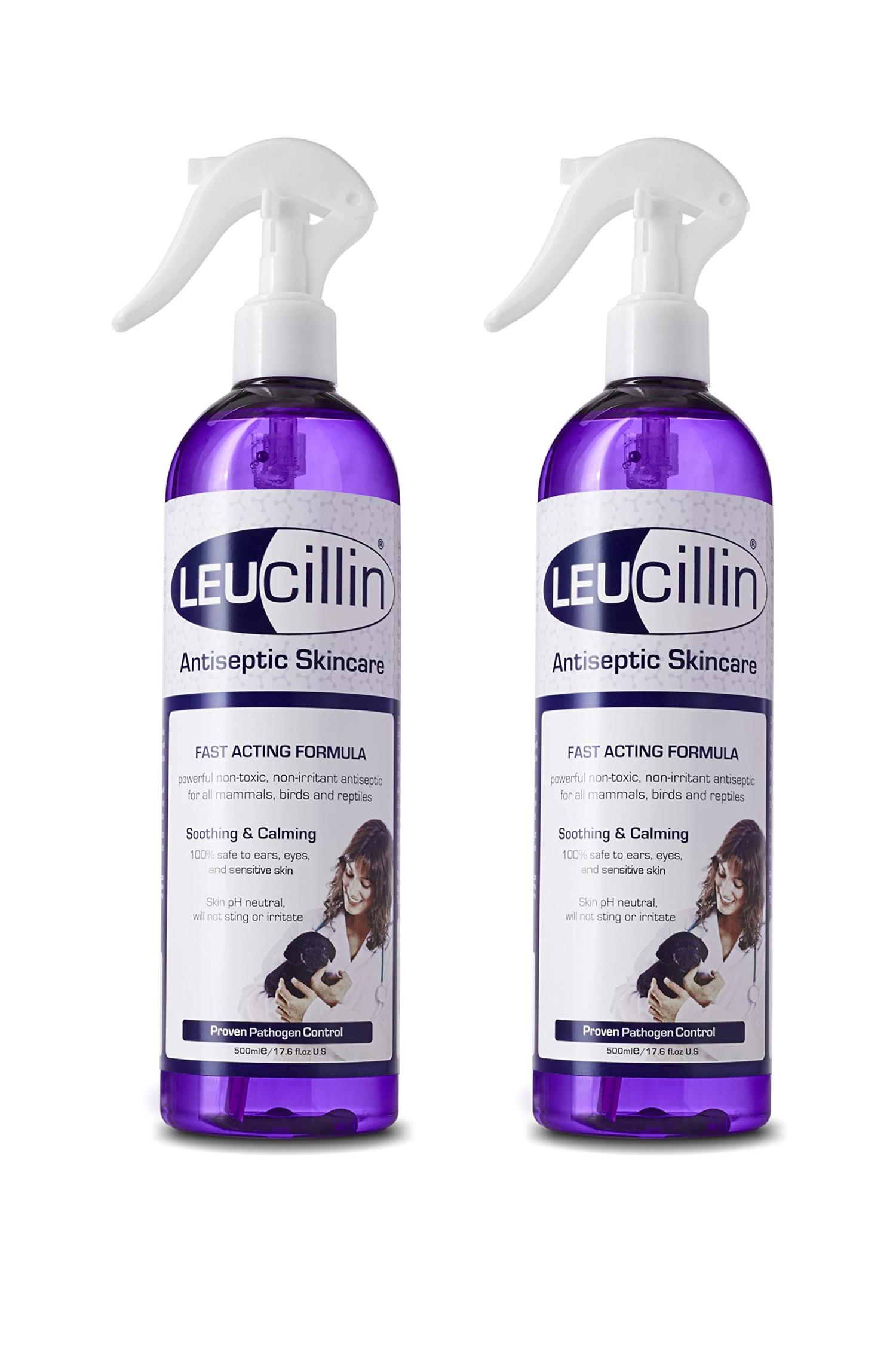 Leucillin Natural Antiseptic Spray 2 x 500ml | Buy Now with Express ...