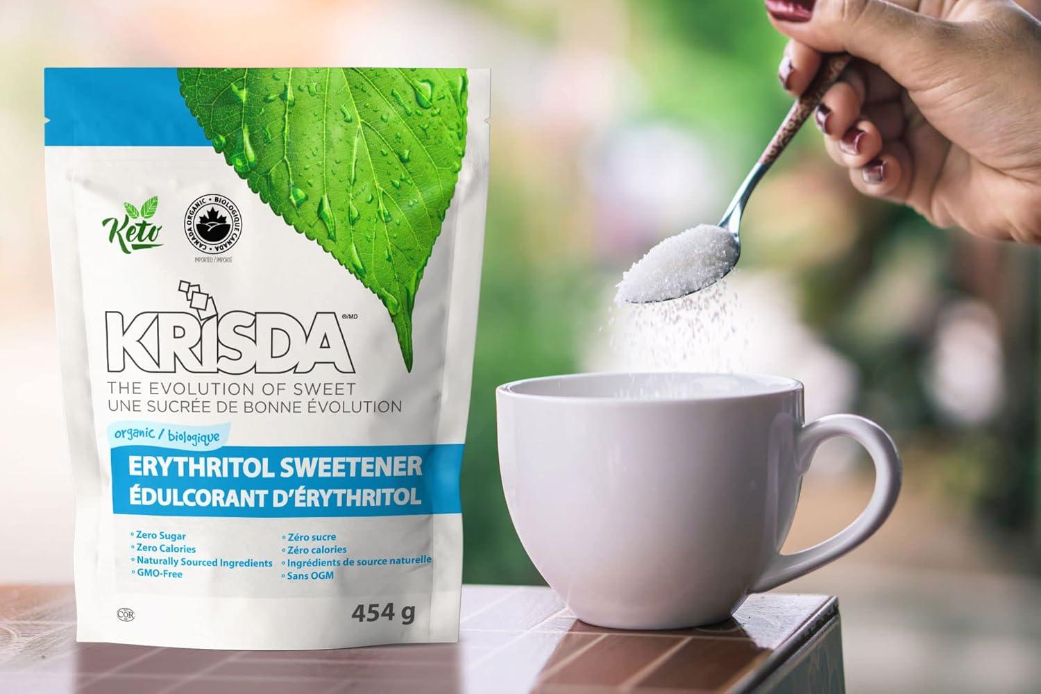 Krisda - Zero Sugar Sweeteners Organic Erythritol Pouch 454g | Buy Now ...