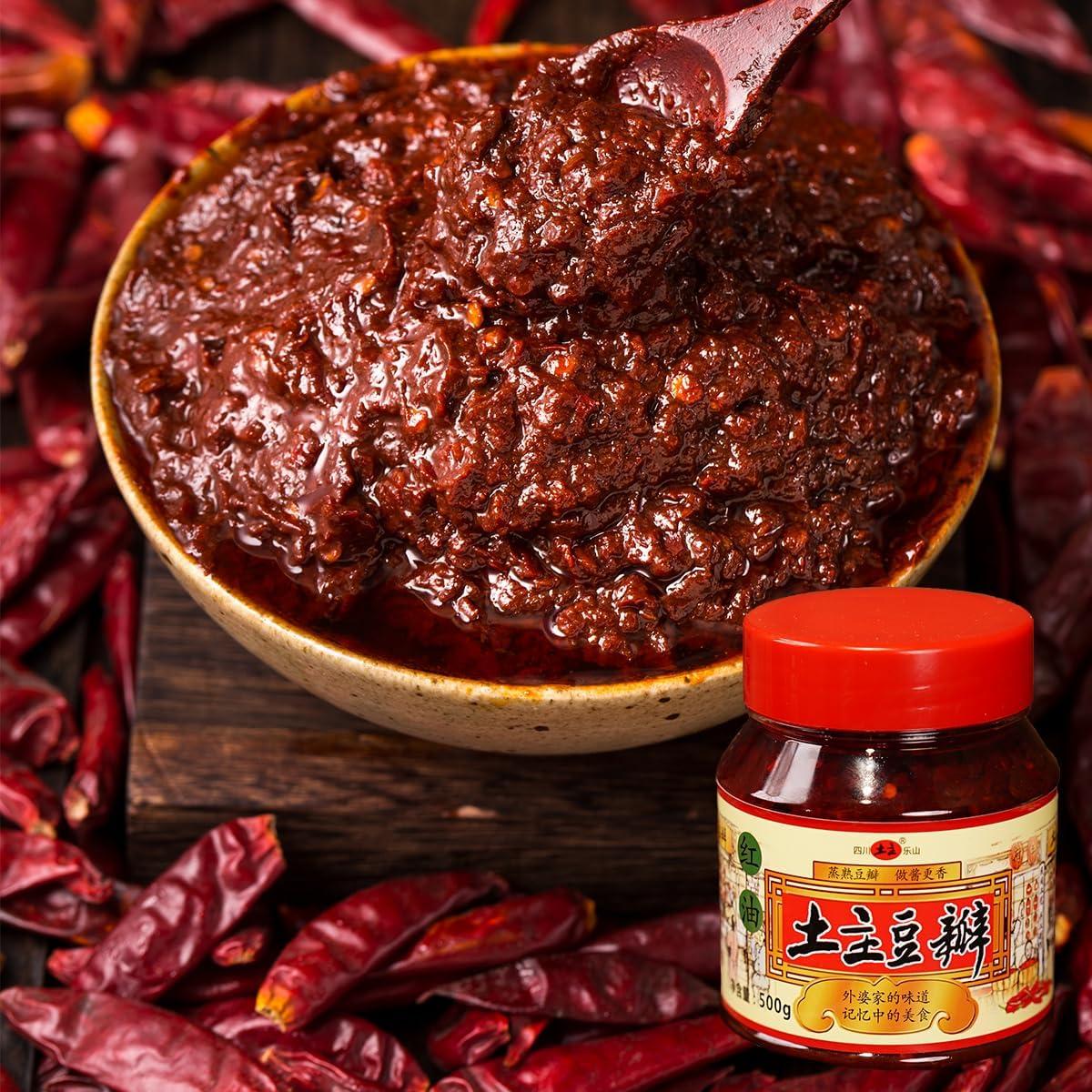 Premium Pixian Broad Bean Paste with Chilli Oil Chinese Doubanjiang ...