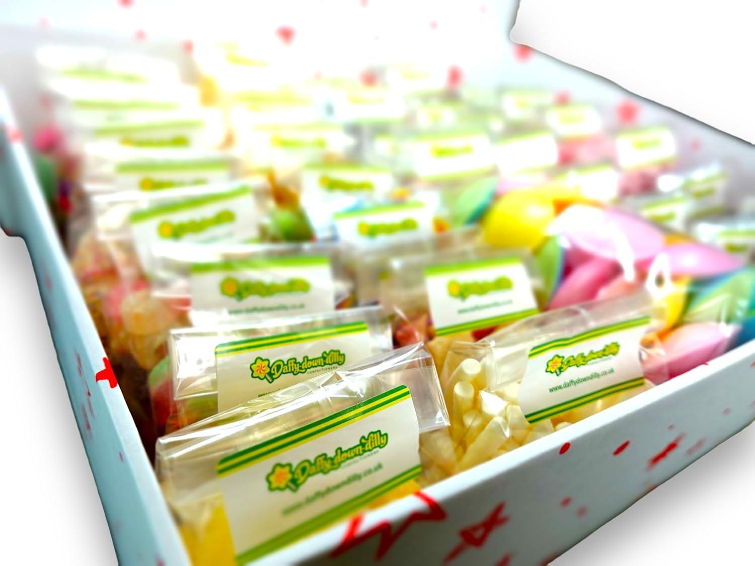 Retro Sweet hamper gift box - beautifully presented with a huge range ...