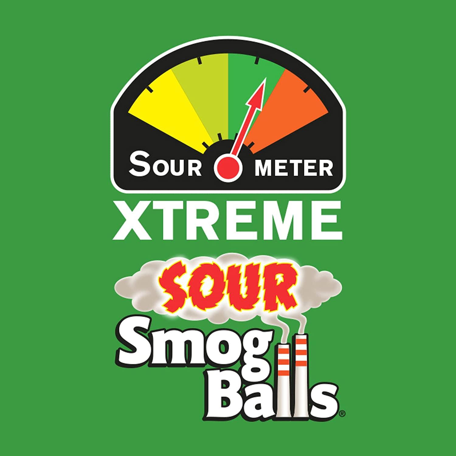 Toxic Waste Sour Smog Balls | 3-Pack Bags - 6 Flavors | Hard Candy with ...