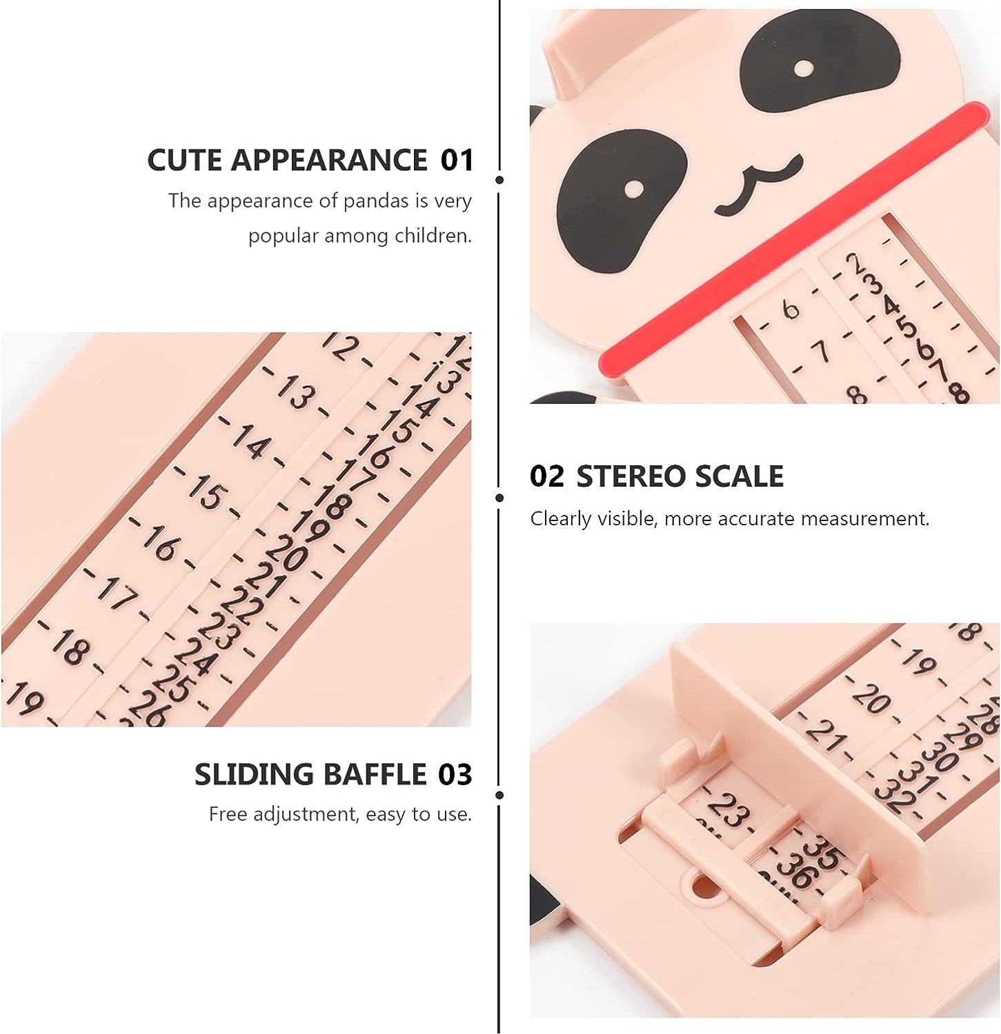 NUOBESTY Baby Foot Measuring Device | Professional Feet Length Ruler ...