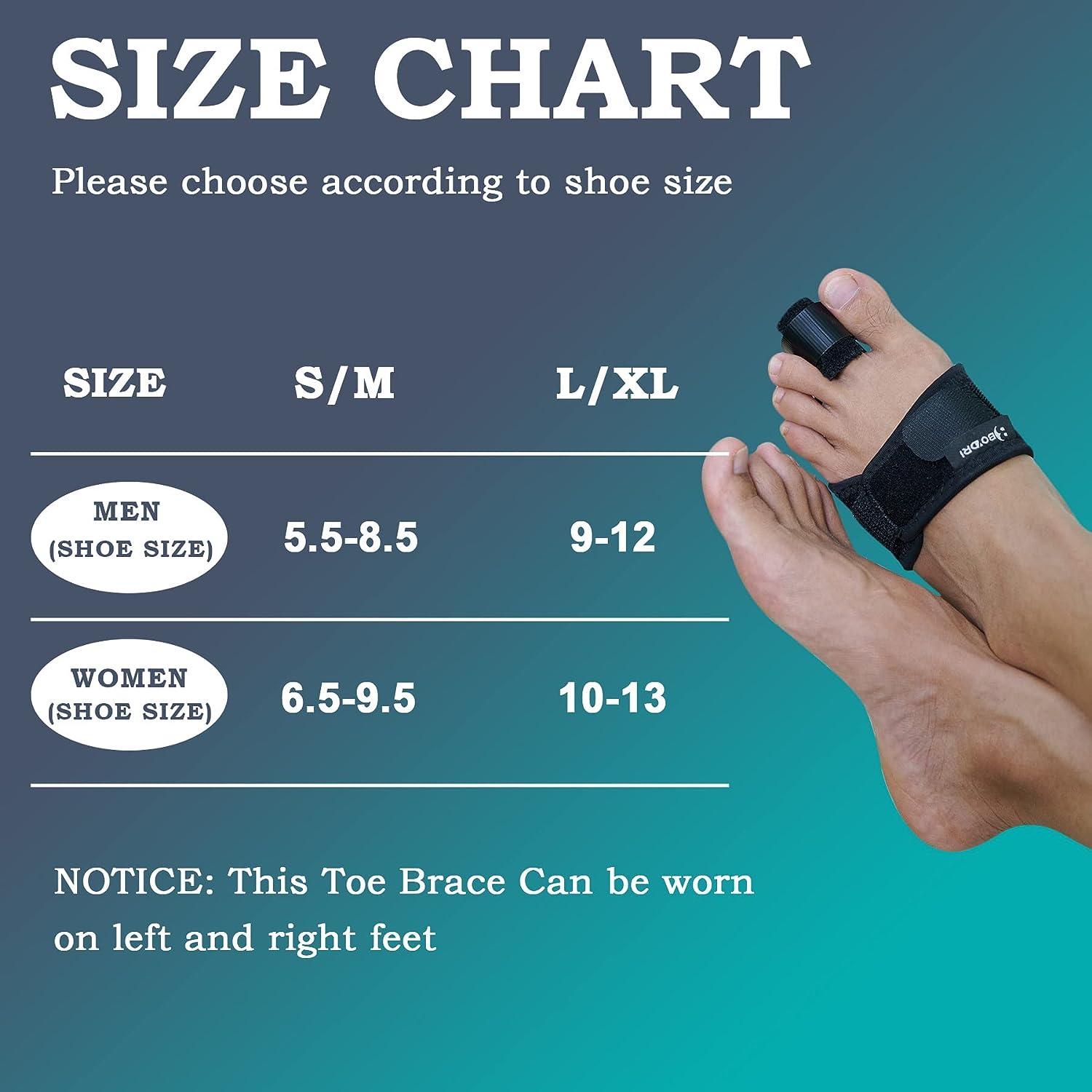 Boydri Toe Rigid Splint Stabilizers - Toe Straightener & Corrector ...