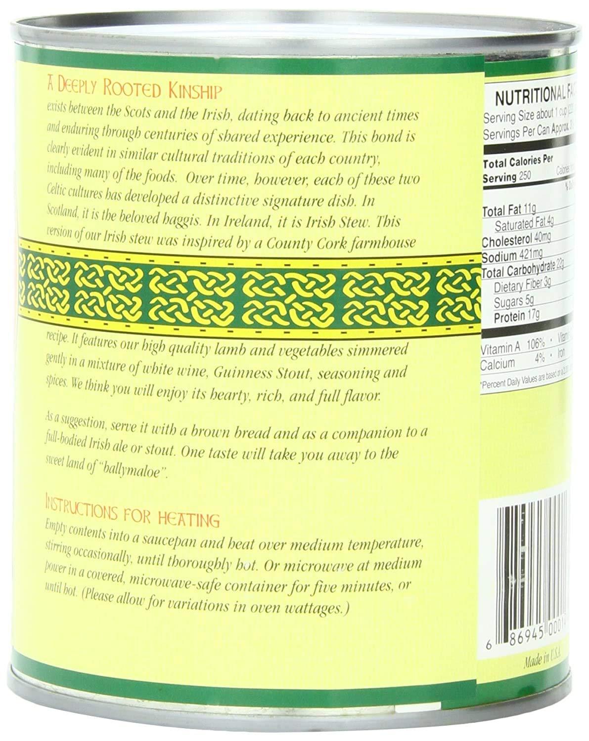 Caledonian Kitchen County Cork Irish Stew With Lamb - 28 oz can | Buy ...