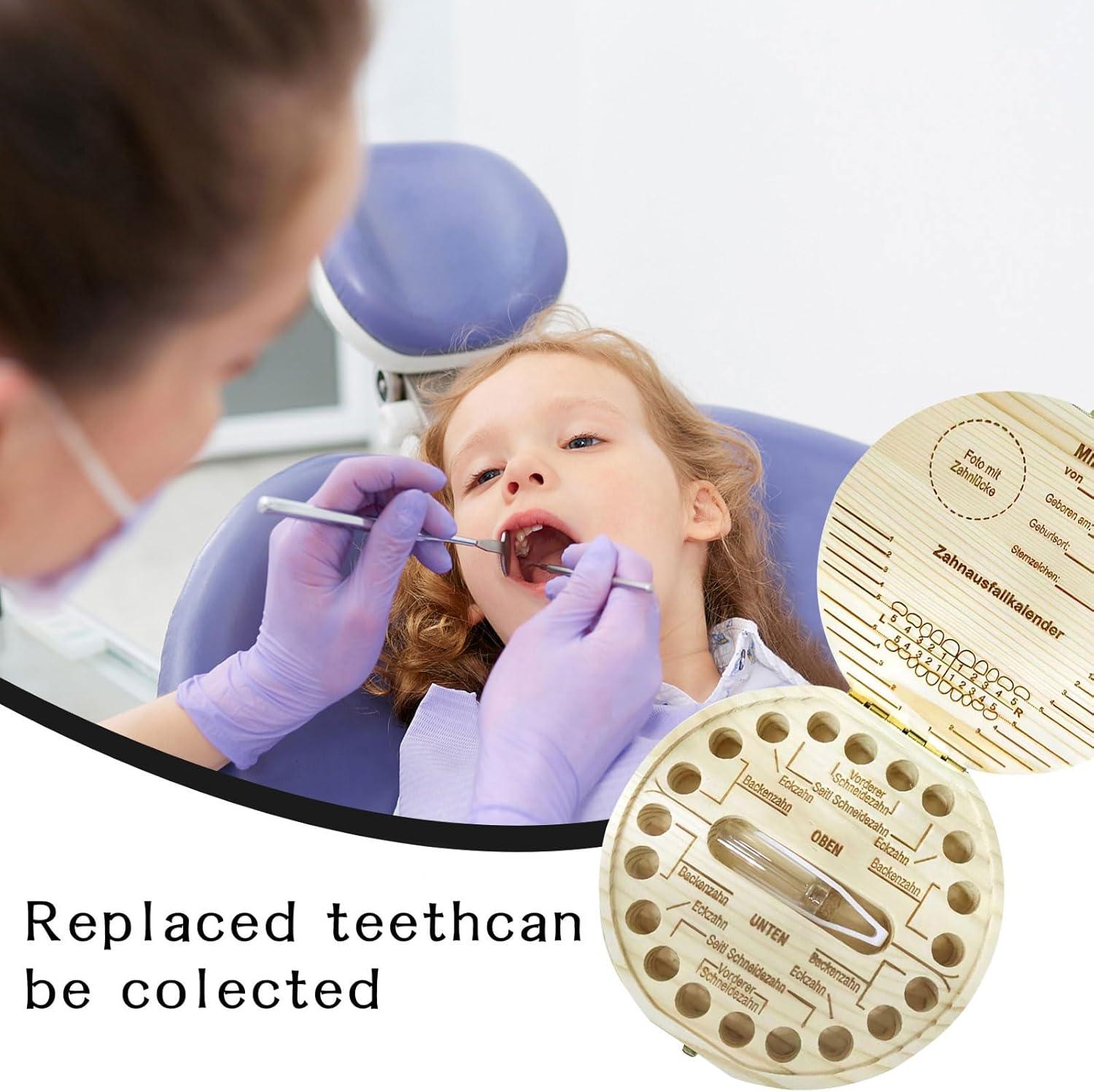 Milk Tooth Box - Perfect Keepsake for Baby Teeth | Ideal Gift for ...