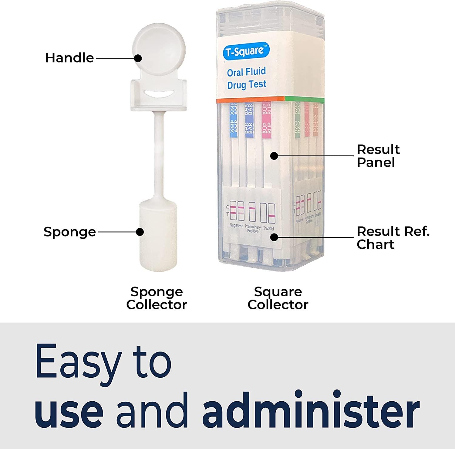 Prime Screen 12 Panel Saliva Oral Fluid Test Kit - QODOA-6126 | Buy Now ...