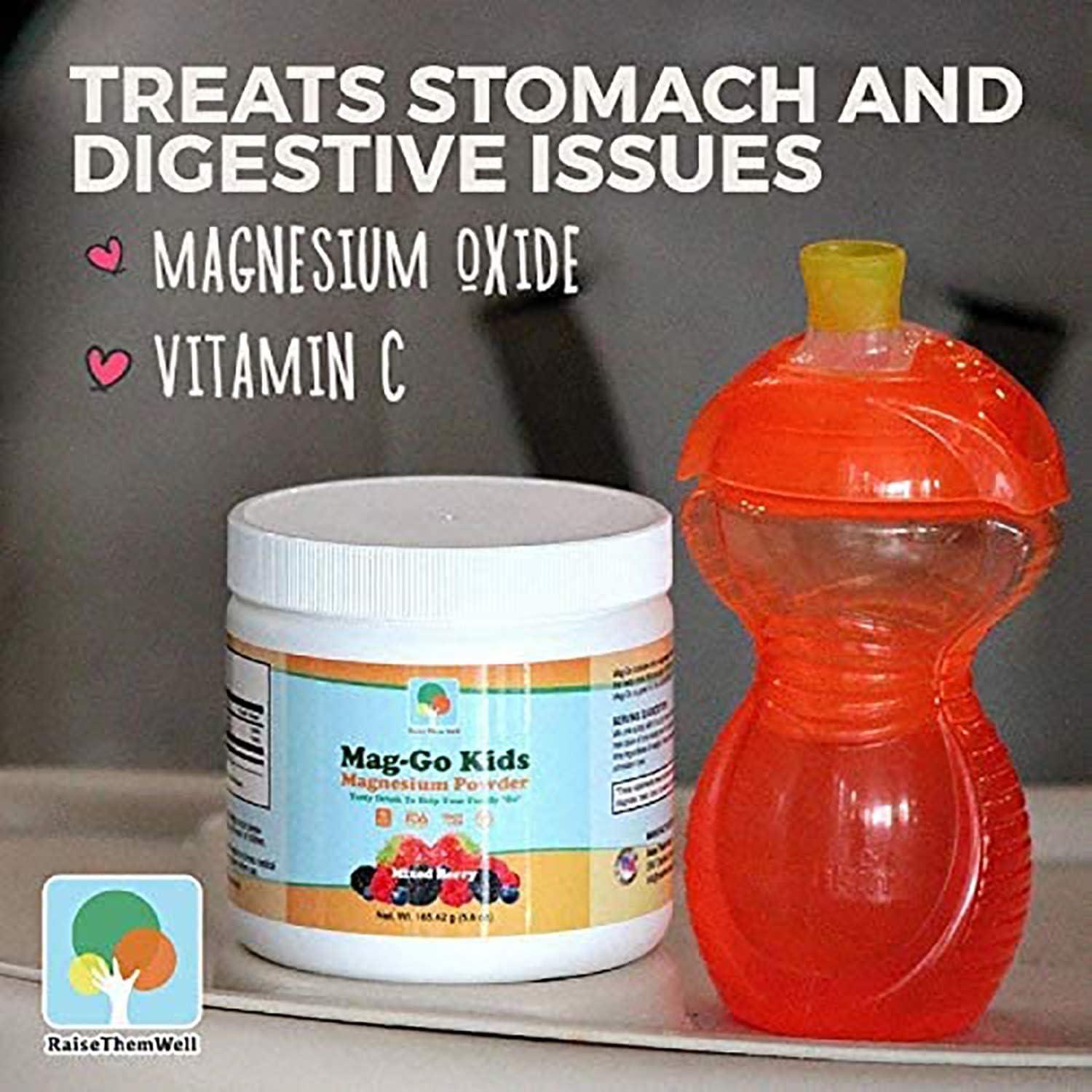 Kids Constipation Relief | Unflavored Magnesium | Safe for Kids | 90 ...
