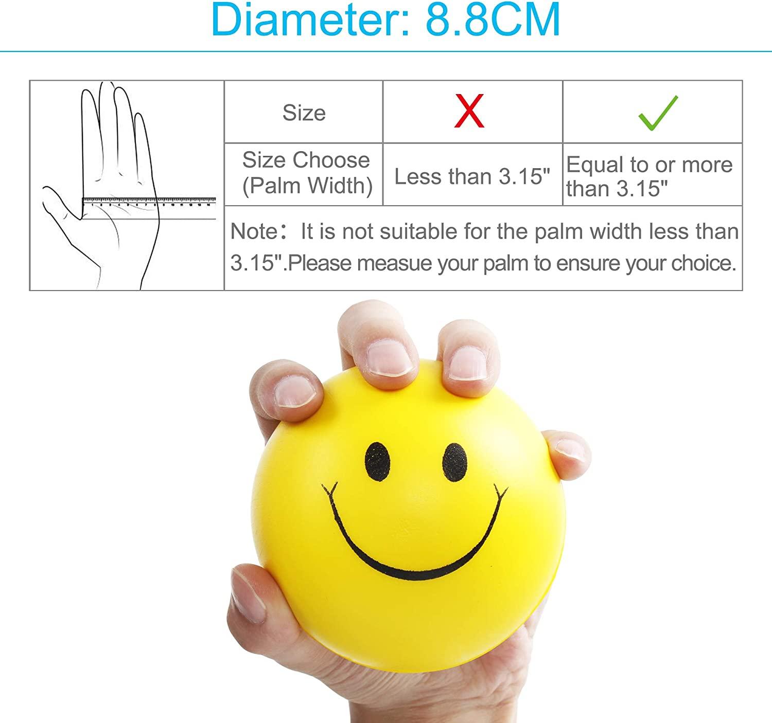 REAQER Grip Strength Ball - Finger Training Device for Hand Impairment ...