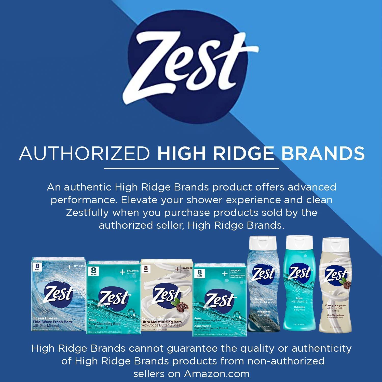 Zest Aqua Bar Bath Soap - 4 Ounce (Pack of 12) | Aquatic Scent | Buy Now with Express ...