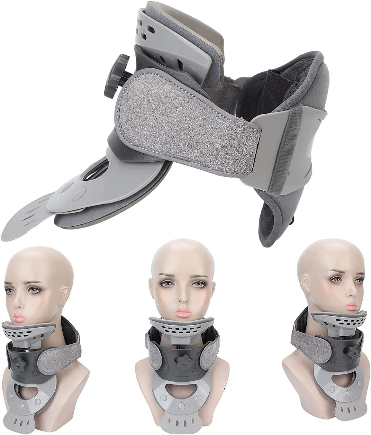 JLASDR Neck Protection Cervical Traction Device - Hot Compress Neck ...