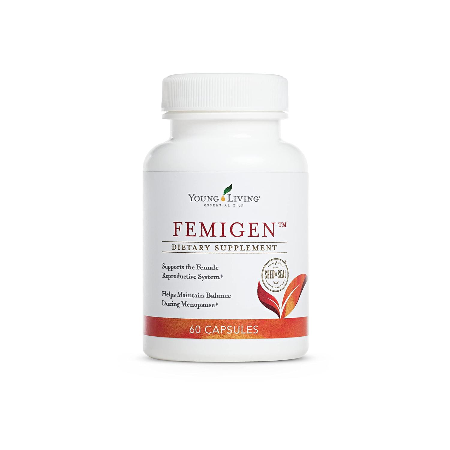 FemiGen Capsules - 60 ct | Young Living Essential Oils | Buy Now with ...