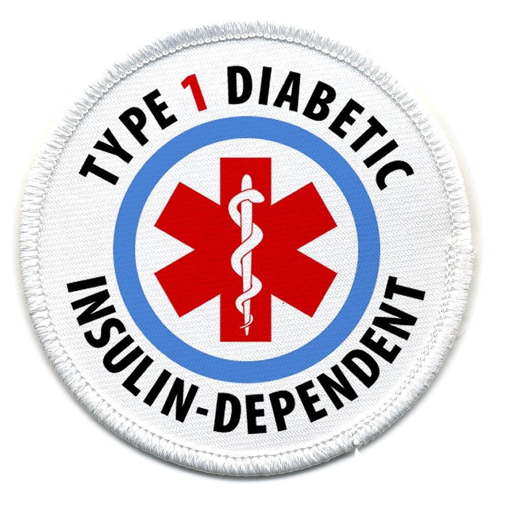 Type 1 Diabetic Insulin Dependent 3-Inch Medical Alert Patch | Buy Now ...