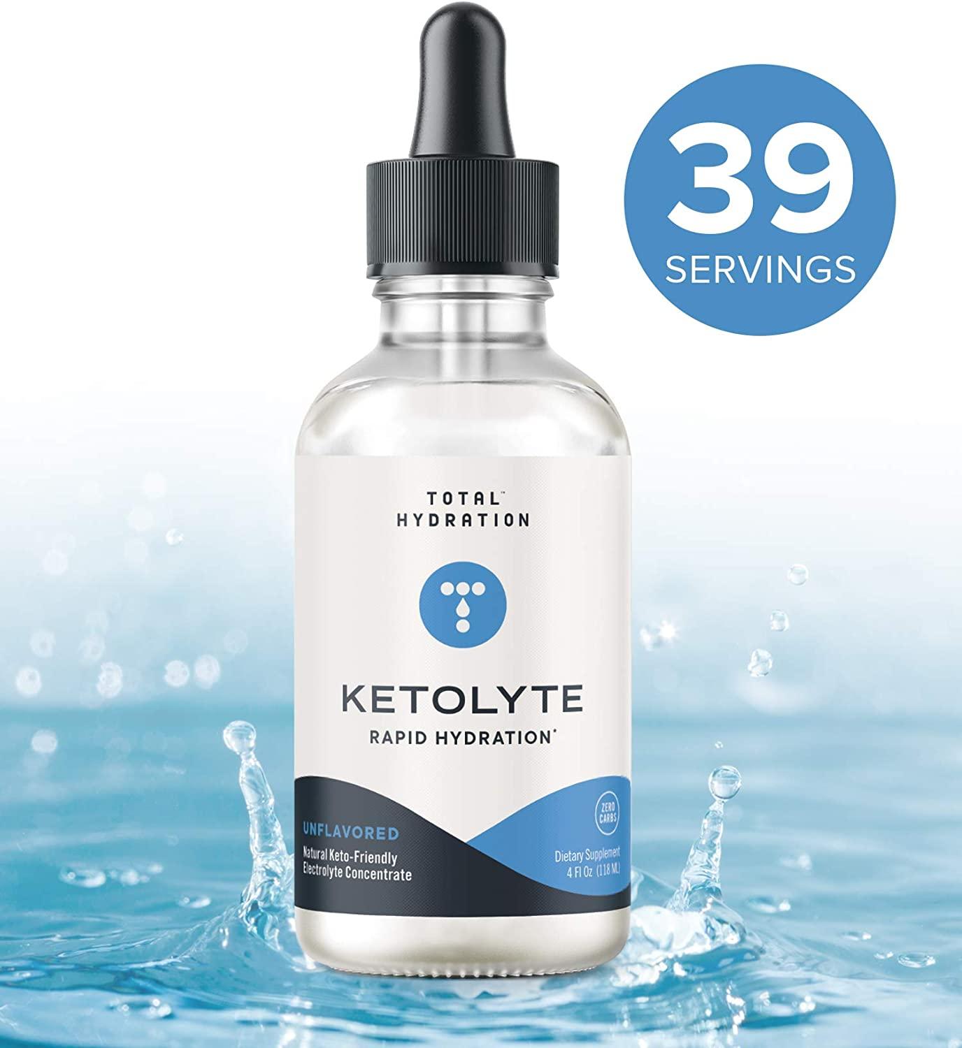 Total Hydration Ketolyte Rapid Hydration - Keto-Friendly Electrolyte ...