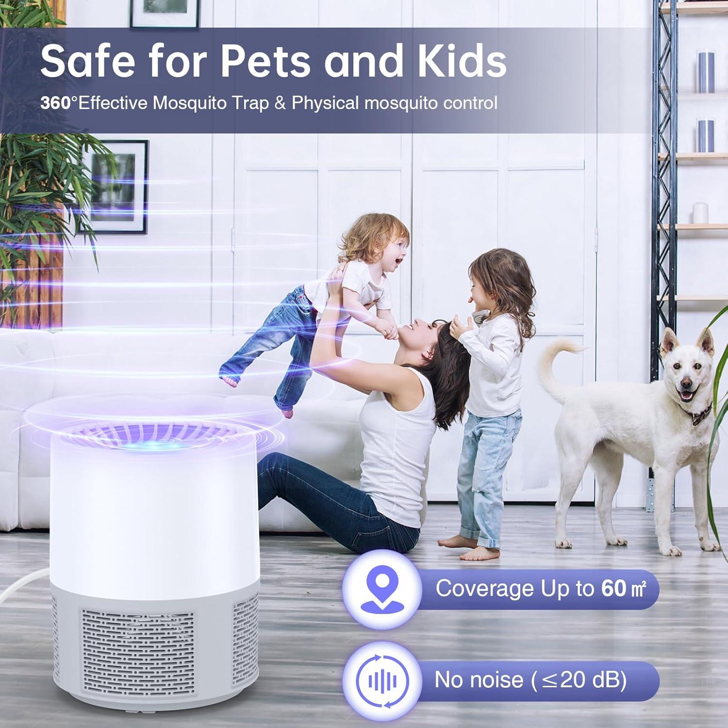 Buy YZ-Hui-B2 UV Mosquito Lamp & Insect Destroyer - Portable USB Fly ...