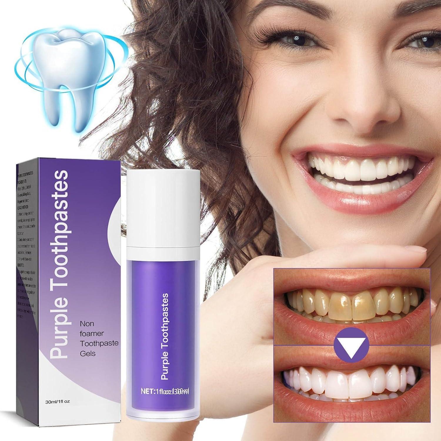 Shop Lila Purple Toothpaste for Whitening & Stain Removal | Best Tooth ...