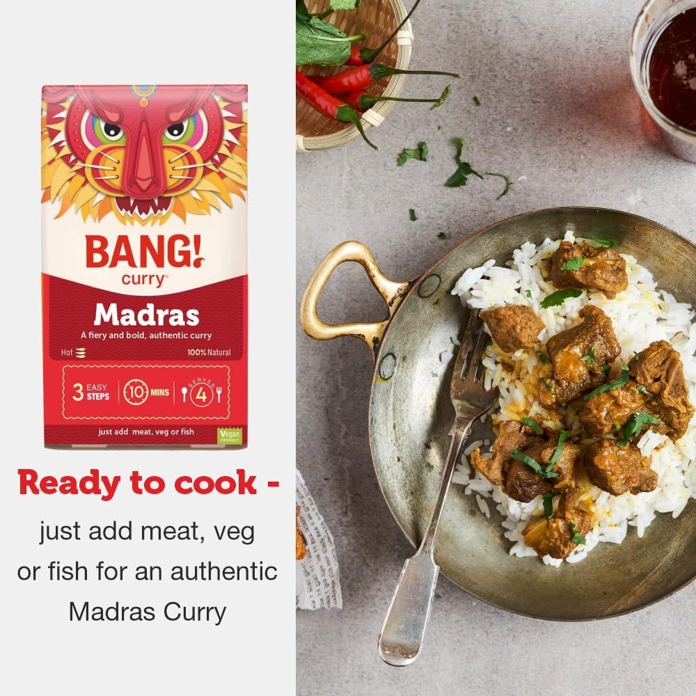 Madras Curry Sauce Kit | Authentic and Easy to use | Fiery and Bold ...