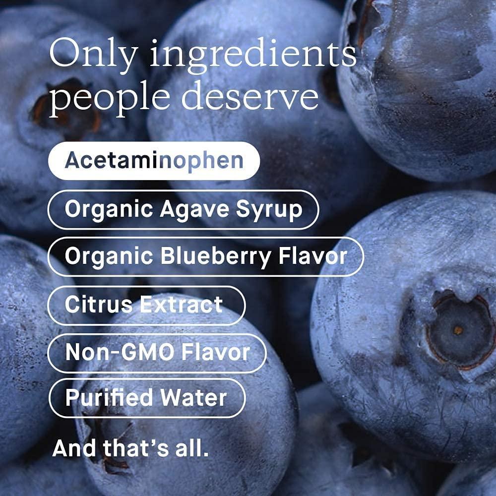 Genexa Children's Acetaminophen Pain and Fever Reducer - 4 oz - Organic ...