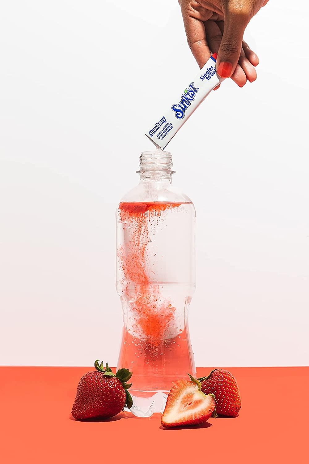 Sunkist Soda Variety Pack Singles To Go Orange Strawberry Grape and ...