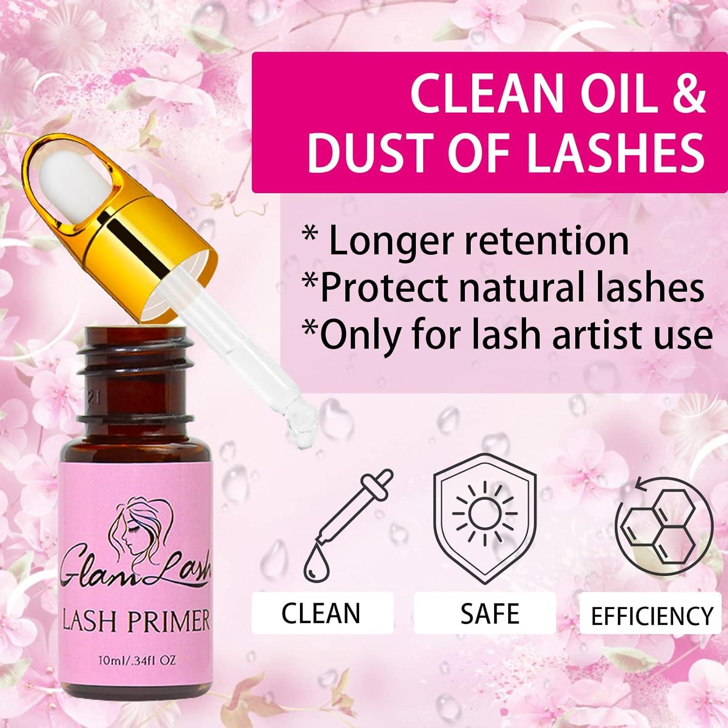 Lash Primer 10ML for Eyelash Extensions | Pre-Treatment for Semi ...