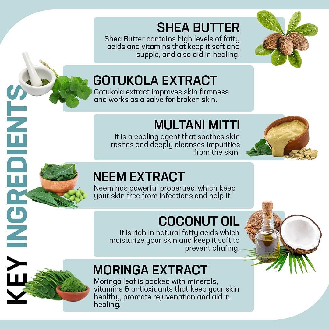 Azani Natural Anti Chafing Cream - Multi-Purpose Healing Cream for ...