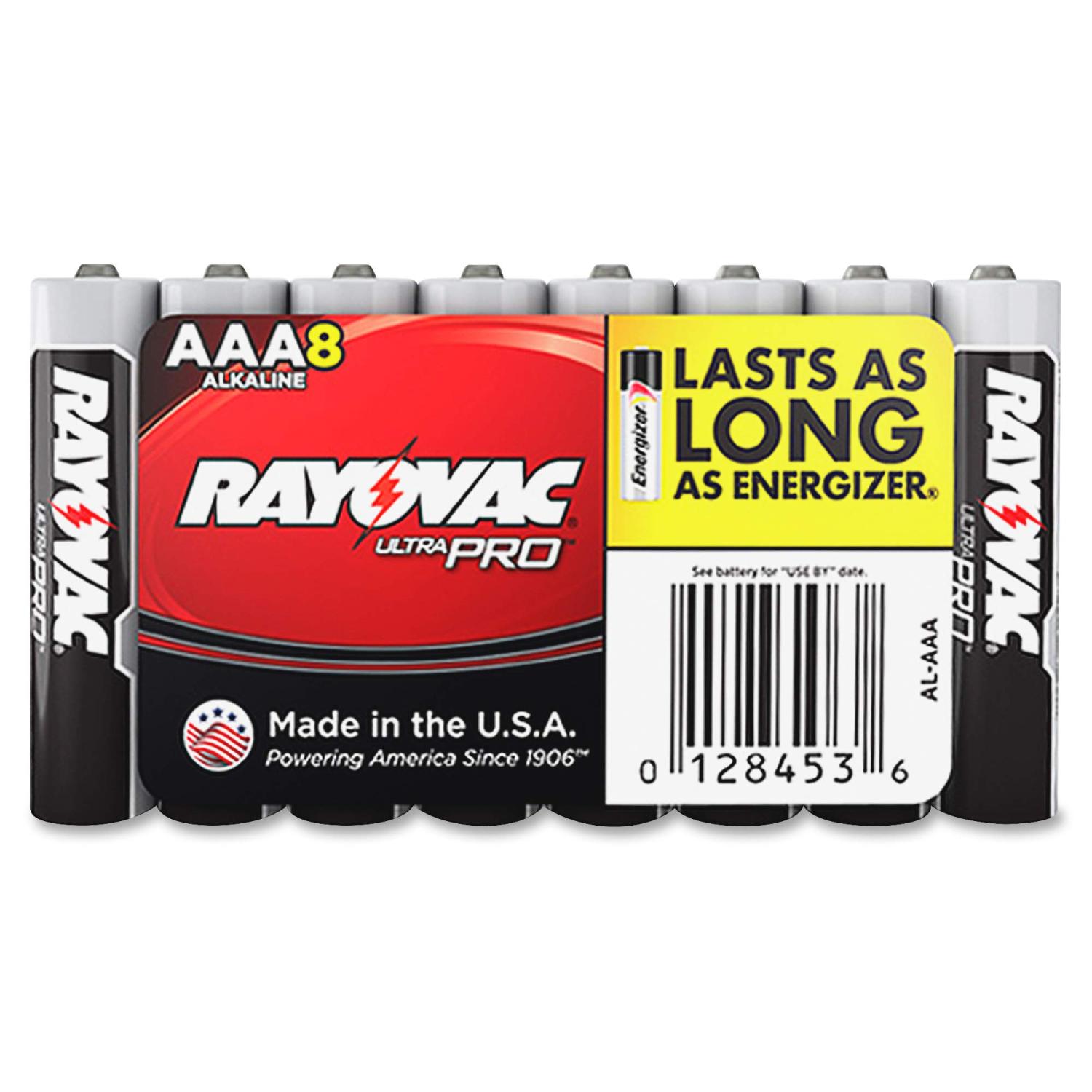 Rayovac Ultra Pro Alkaline AAA Batteries - Long-Lasting Power for All ...