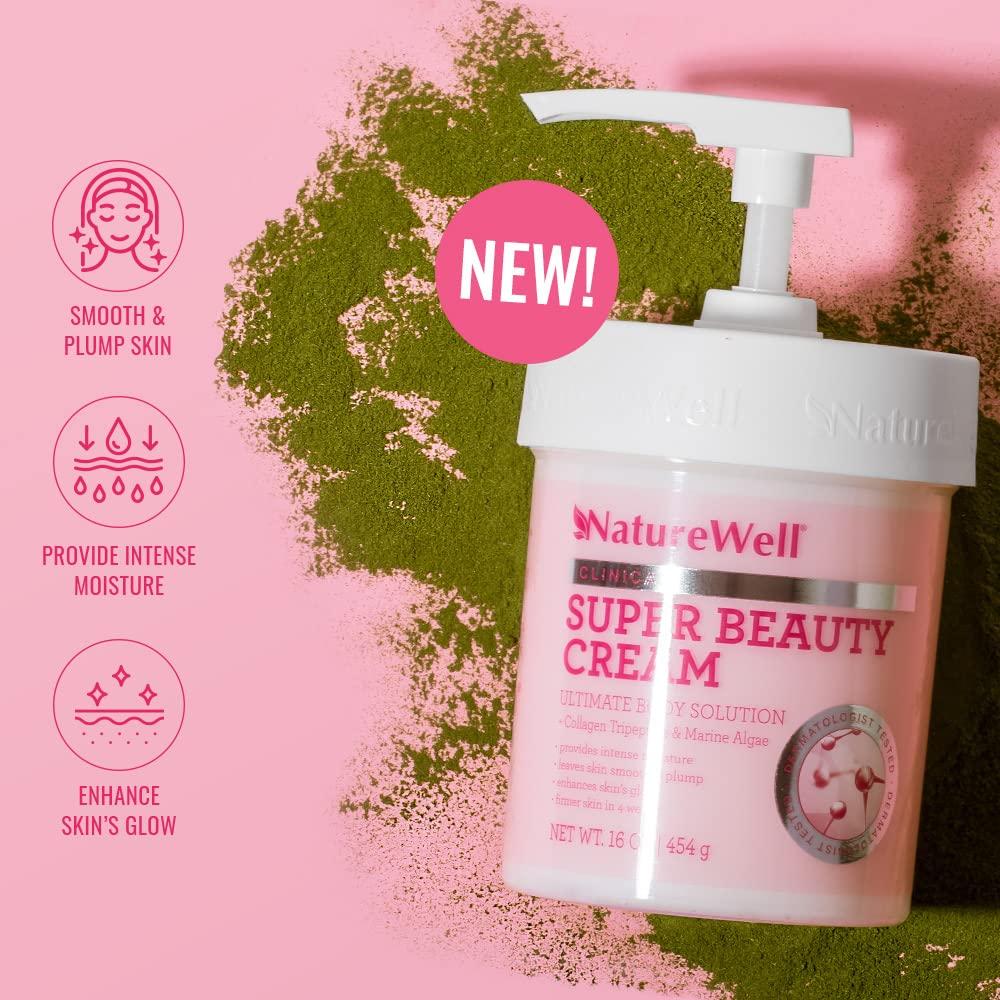 NATURE WELL Clinical Super Beauty Cream - Collagen Tripeptide & Marine ...